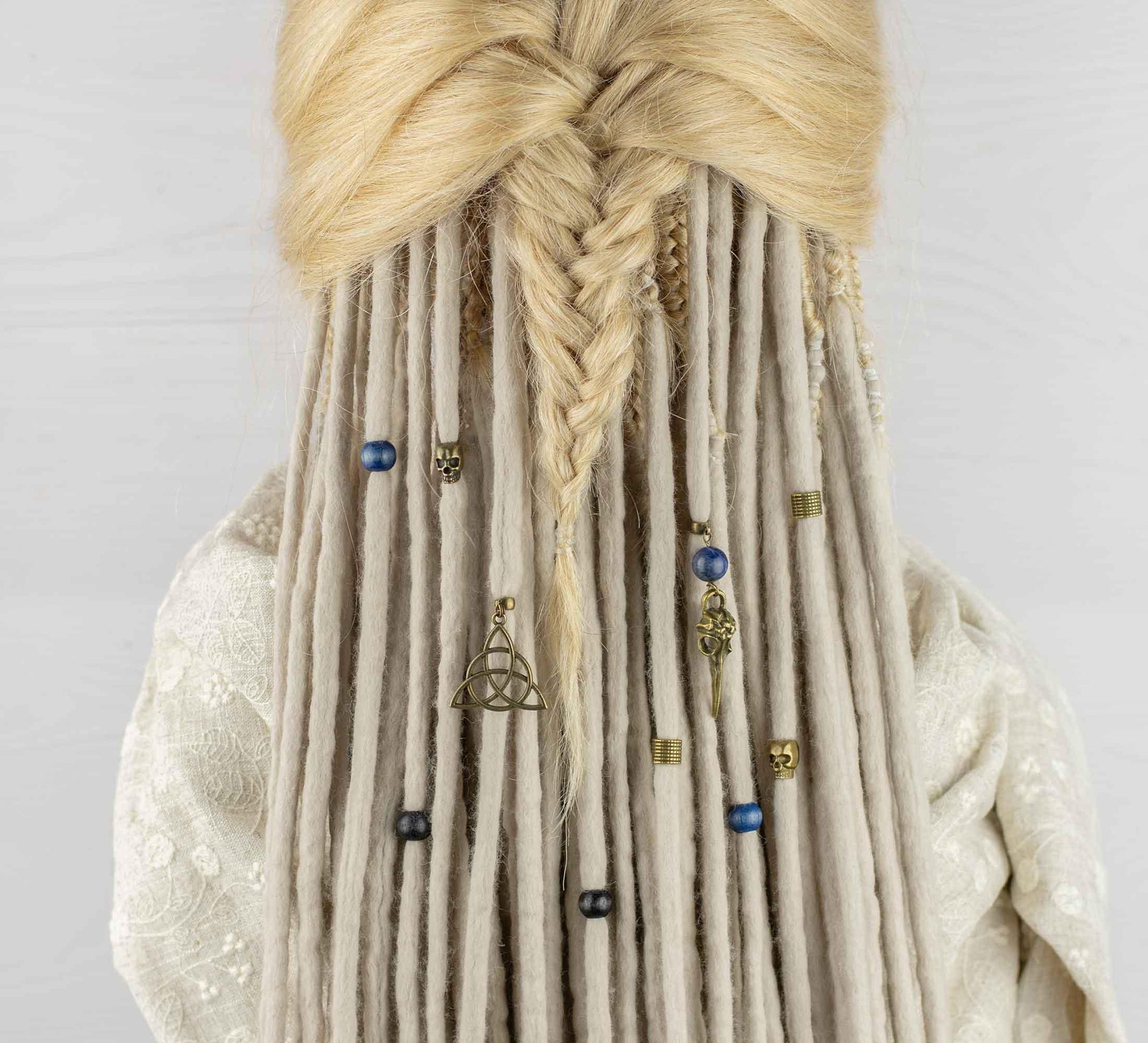 Dread beads | boholucydreads wool dreads – Boholucydreads